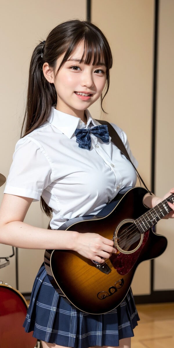 軽音部JKのAIエロ画像特集！情熱的な女子校生の淫乱活動 - Aidol18～美少女AIエロ画像集～